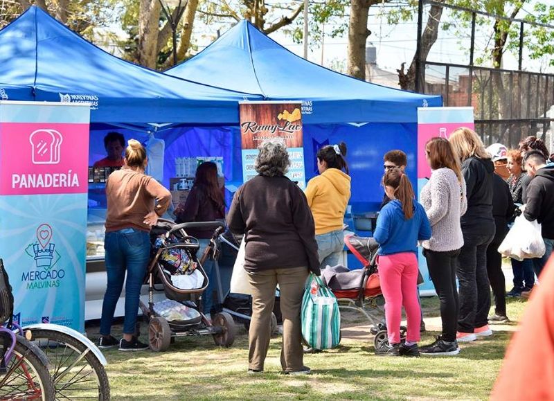 Mercado Malvinas tendrá una nueva parada en la plaza Los Ángeles con ...